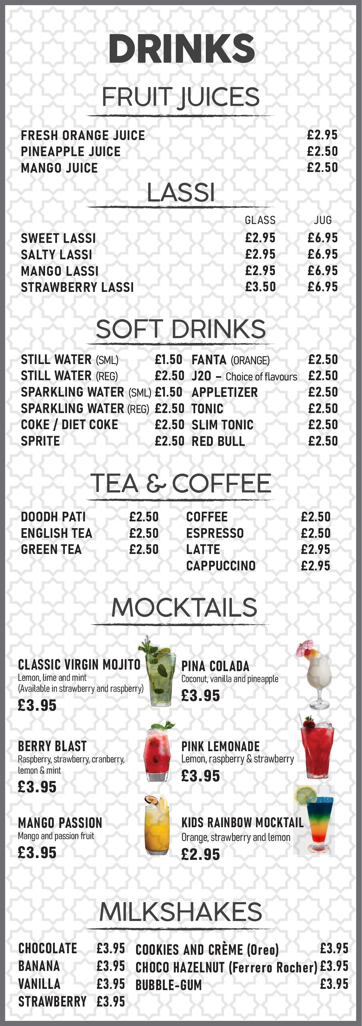 Kashmiri Aroma - Food Menu | Finest Kashmiri Cuisine, Ilkley, West ...